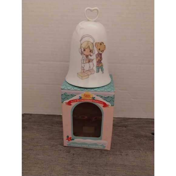 Enesco | Accents | Precious Moments Porcelain Bell Love Beareth All ...